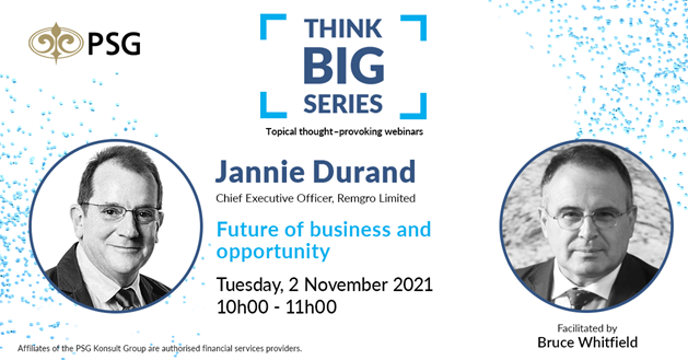 Future of business and opportunity | PSG Wealth