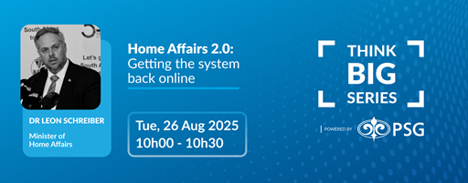 Think Big with Dr Leon Schreiber | PSG Financial Services